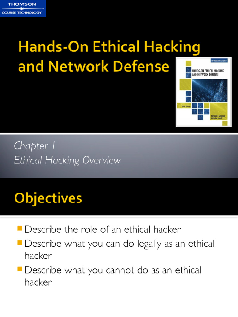 Slides ch01 Overview | Download Free PDF | Security Hacker | White Hat ...