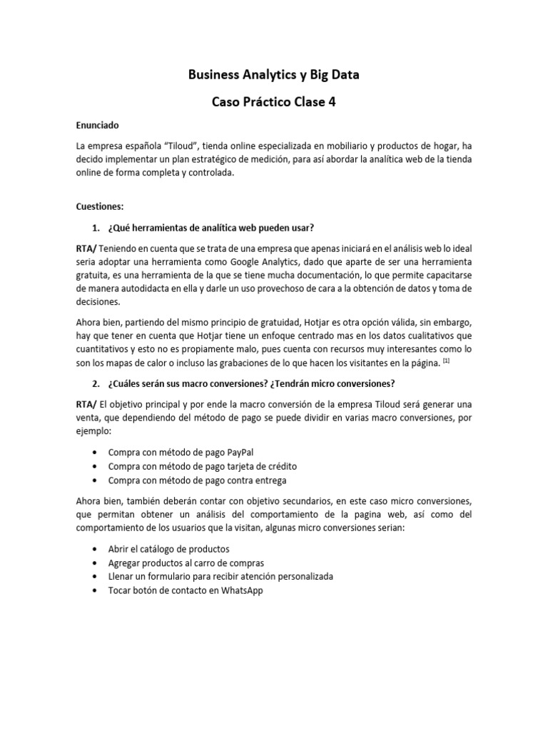 Caso Practico 2 | PDF