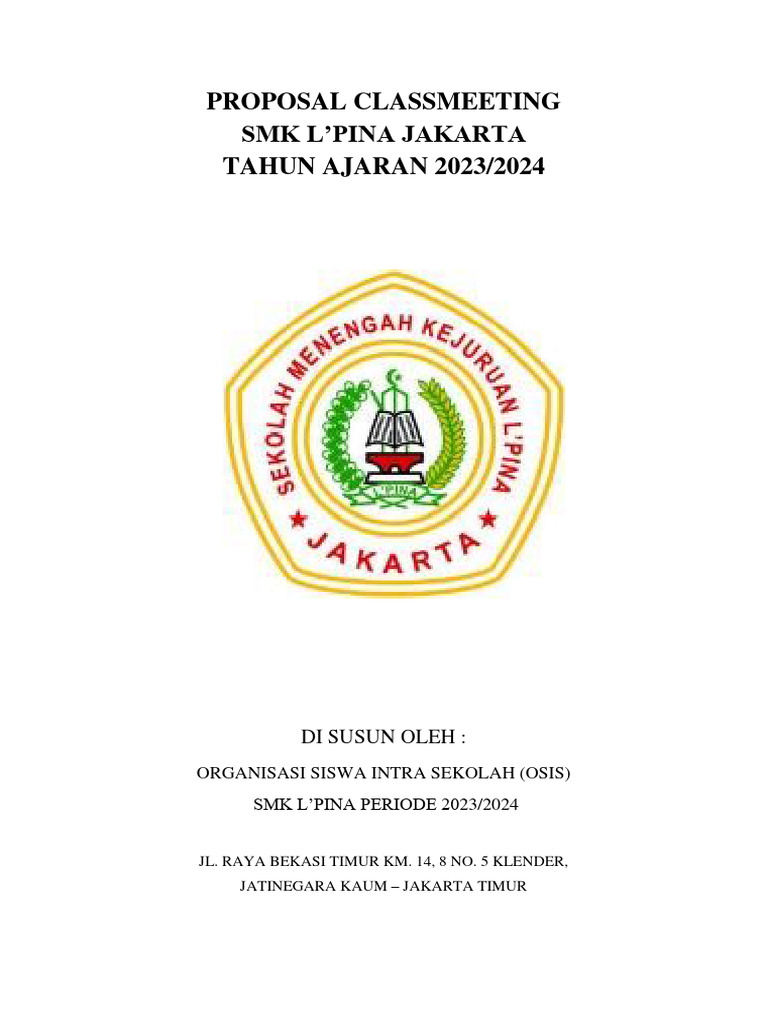 Proposal Classmeet y Part 2 | PDF