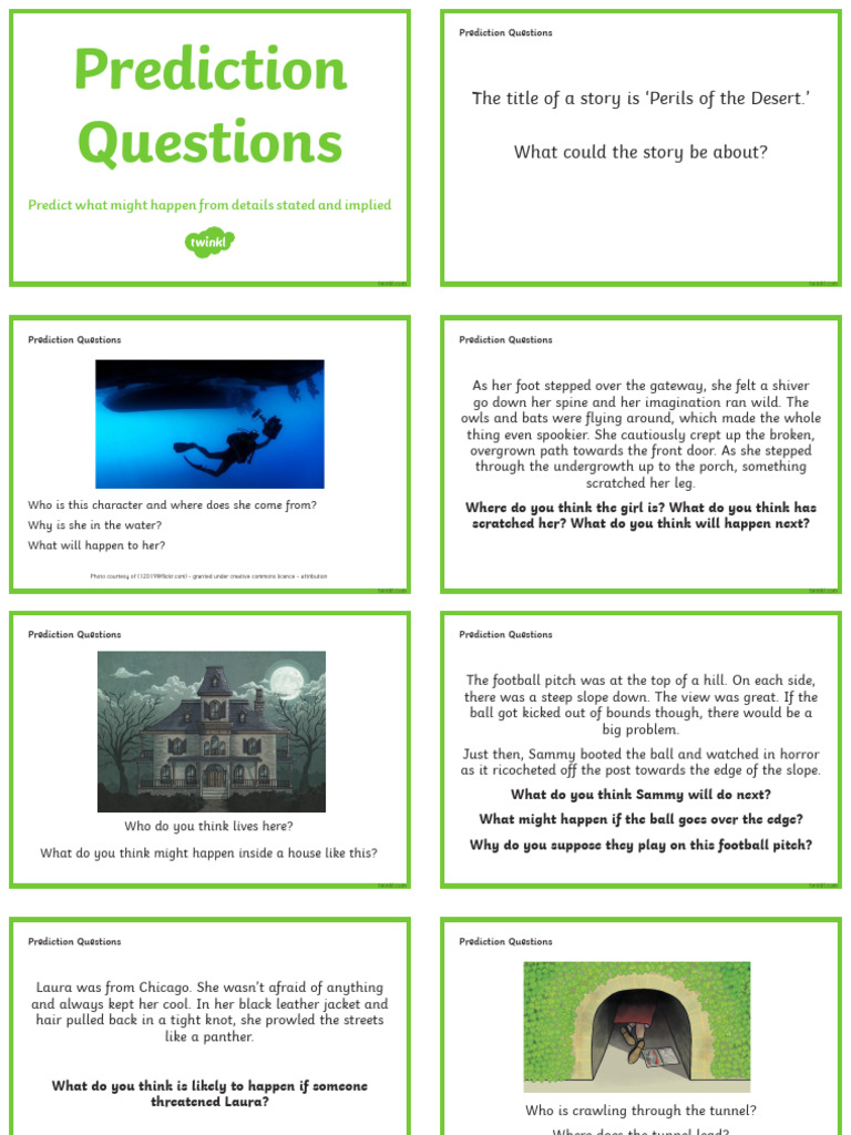Engaging Prediction Questions | PDF