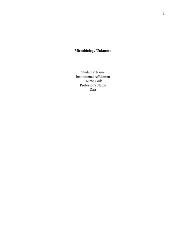 Microbiology Isolate Identification Guide | PDF | Bacteria | Biology