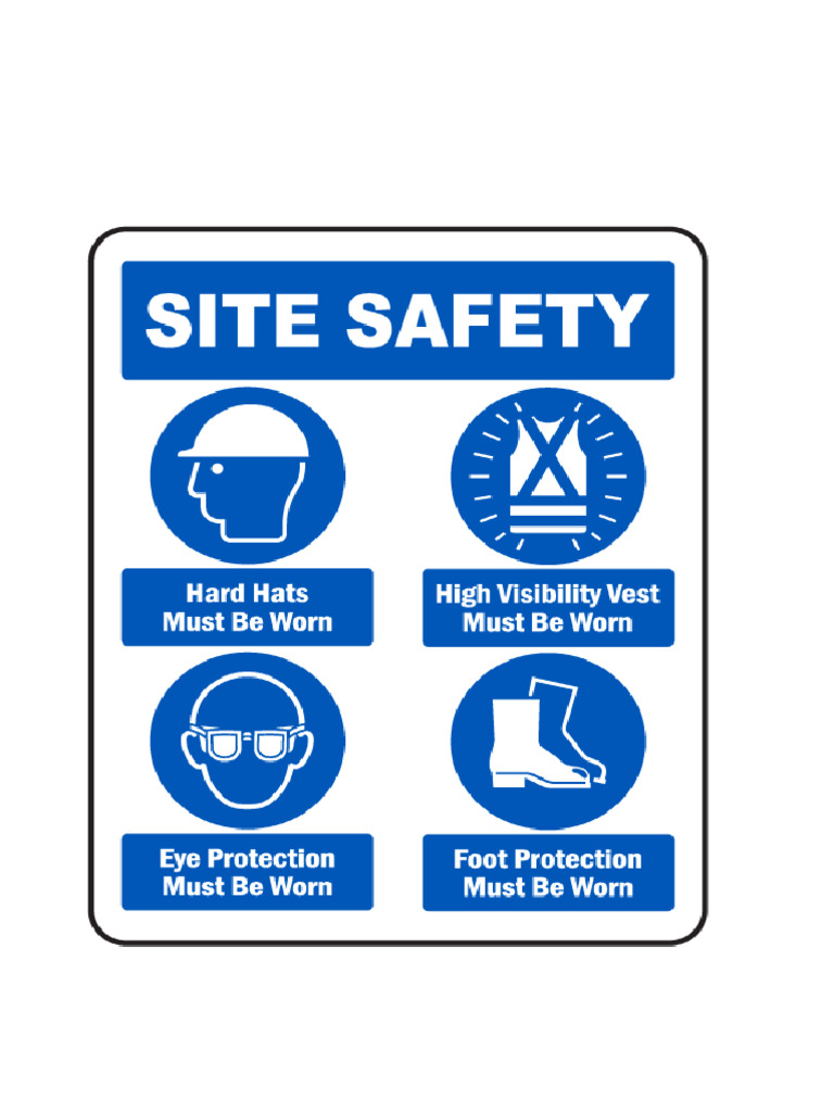 Site safety stickers | PDF