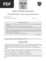Sprawdzian Z Języka Polskiego Na Zakończenie Nauki W Czwartej Klasie Szkoły Podstawowej | PDF