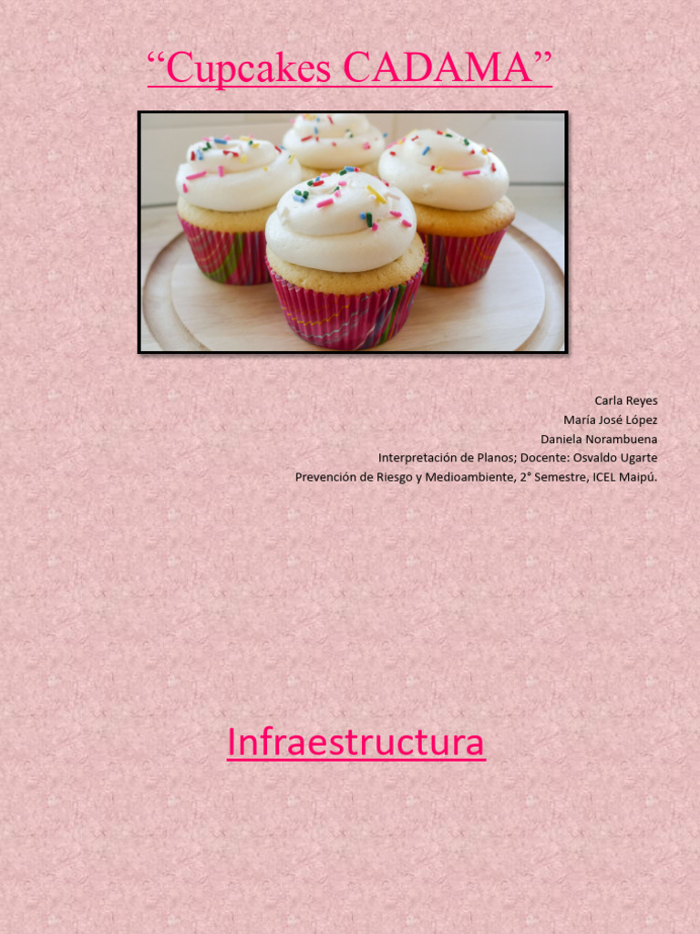 Cupcakes CADAMA | PDF | Alimentos