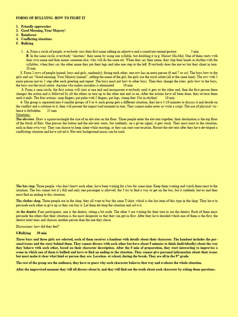 PROIECT ERASMUS Workshop | PDF