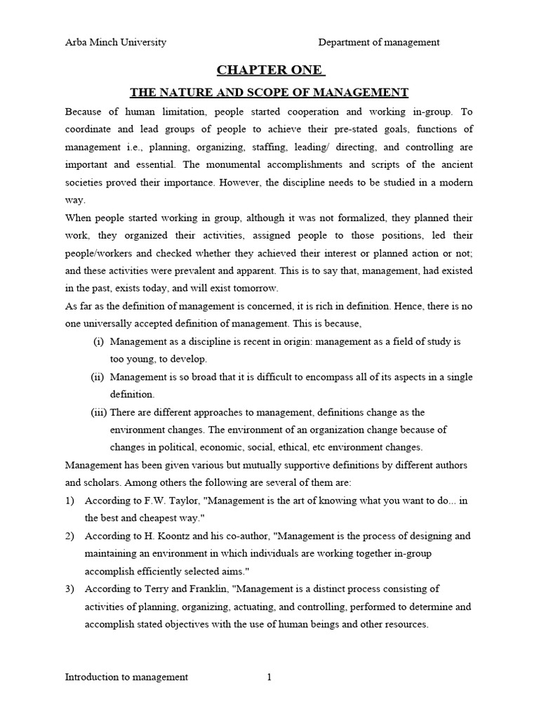 MGT 112 Handout | PDF | Science | Leadership