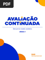 Orientações para Avaliações no AVA | PDF