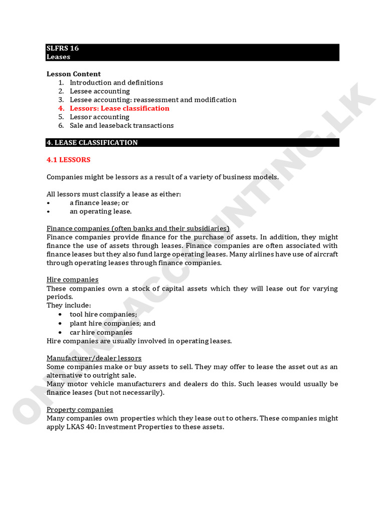 1644473534SLFRS 16 - Part 4 | PDF | Lease | Financial Services