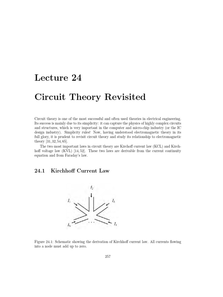 Lect 24 | PDF | Inductance | Inductor