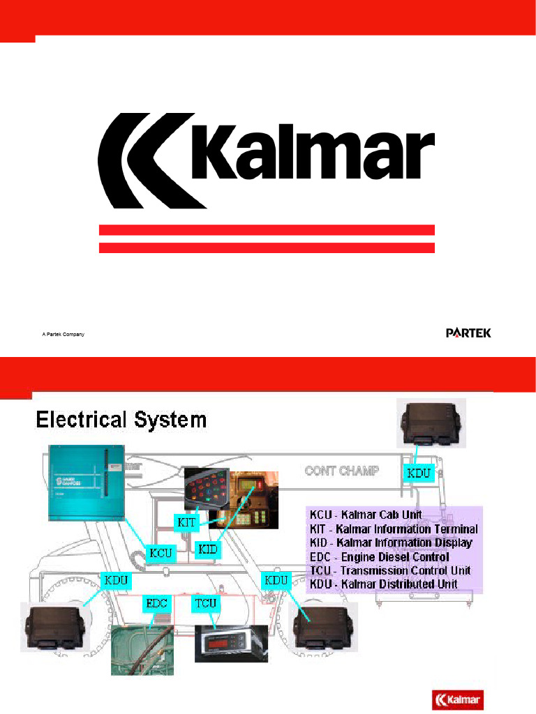 Kalmar DRF KDU Training Presentation | PDF | Vehicles | Motor Vehicle