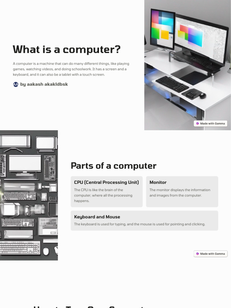 What Is A Computer | PDF | Computer Keyboard | Icon (Computing)