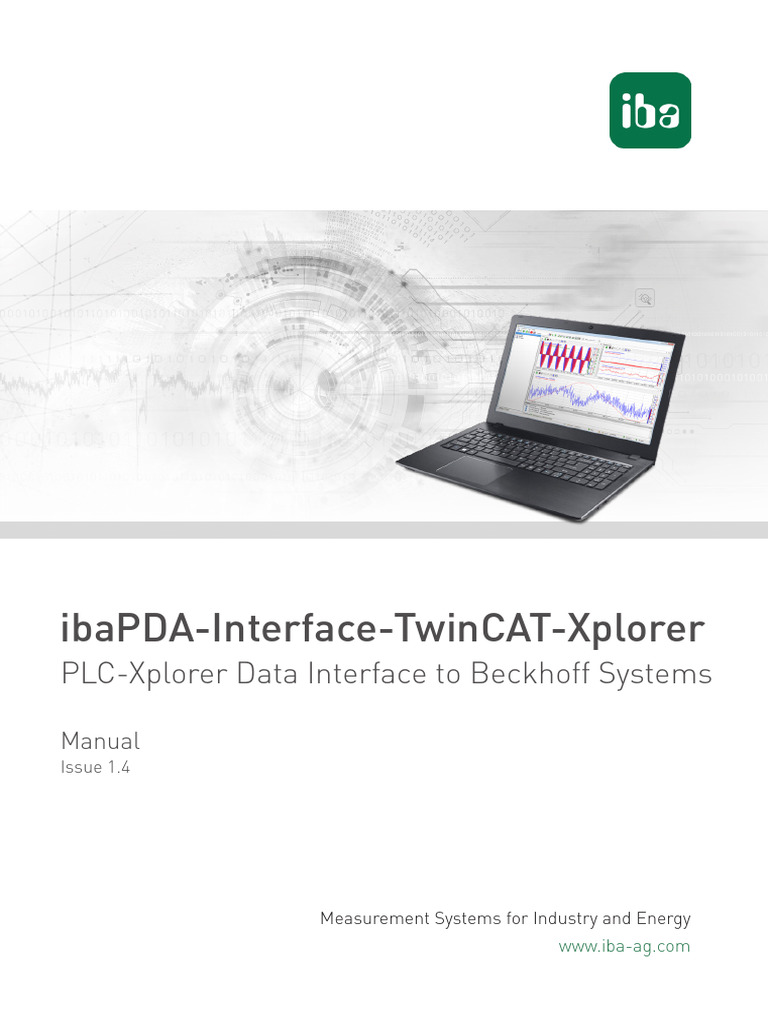 ibaPDA Interface TwinCAT Xplorer - v1.4 - en | PDF