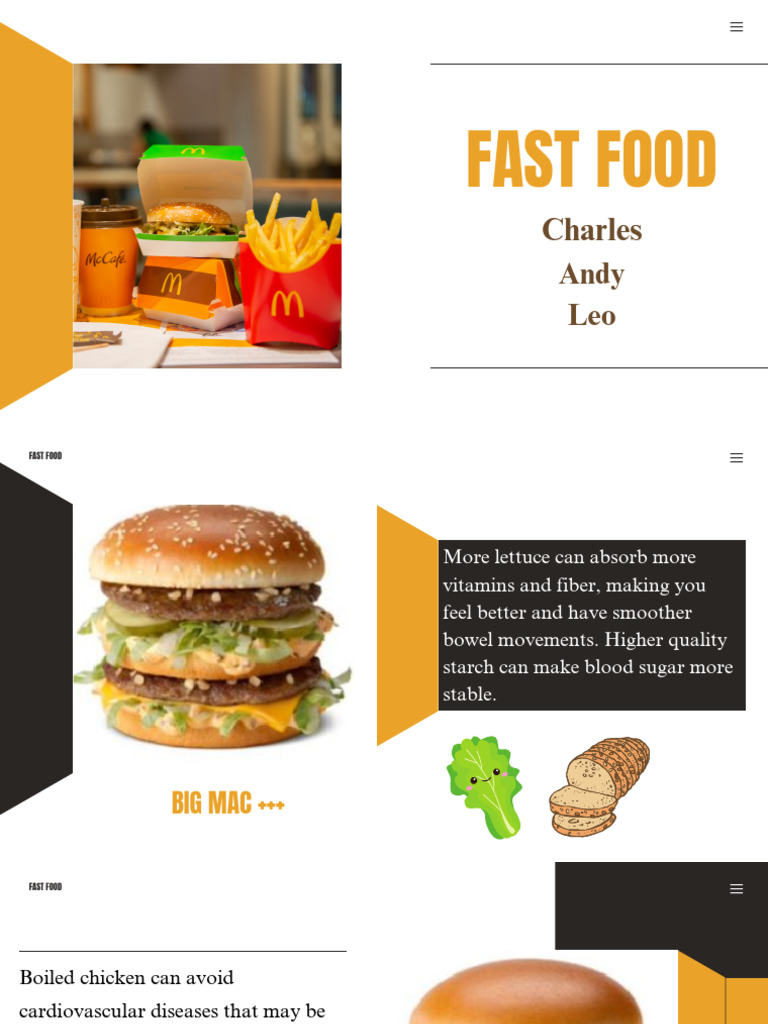 Healthy Fast Food Choices Explained | PDF | Cooking, Food & Wine