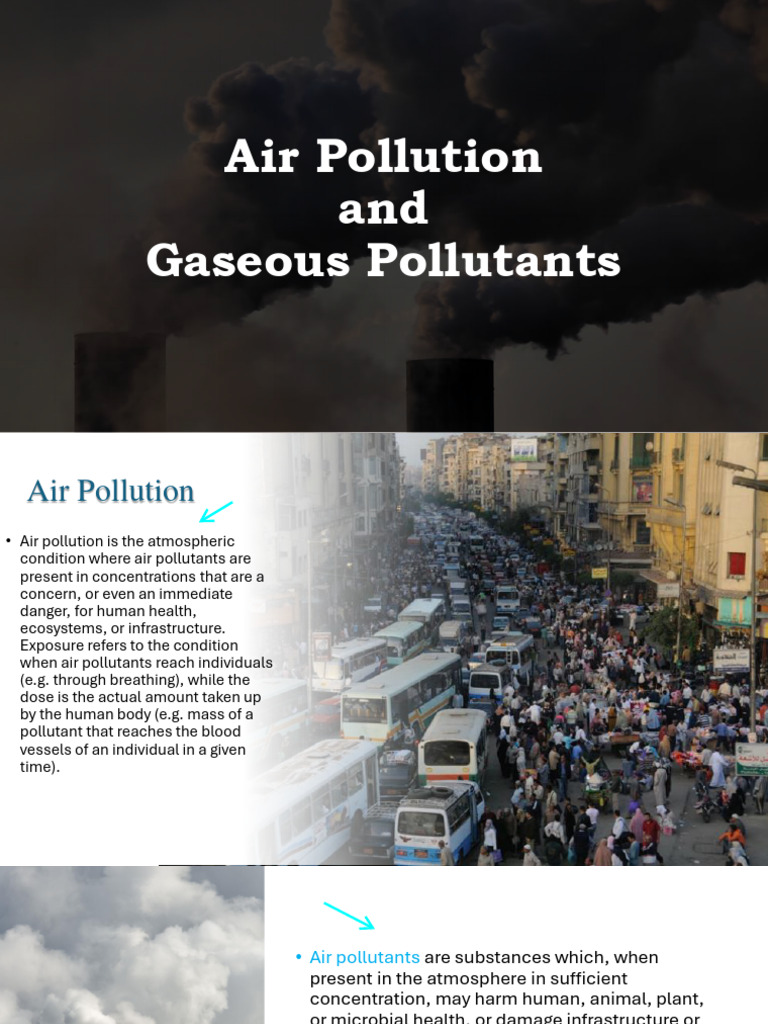 Air Pollution and Gaseous Pollutants | PDF | N Ox | Photodissociation