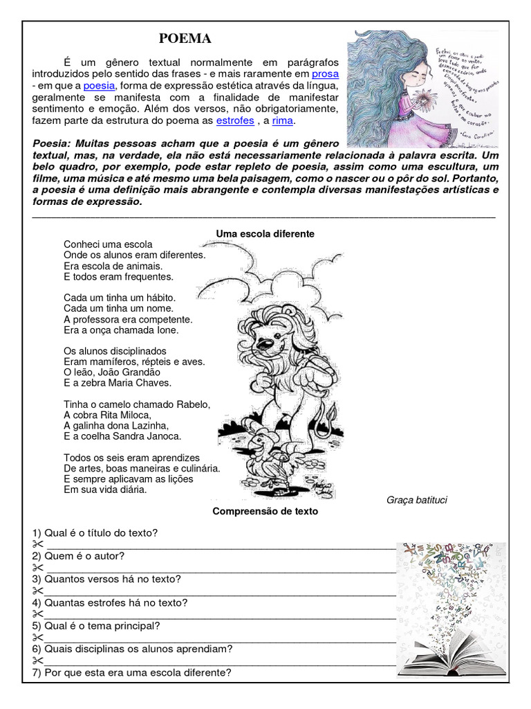 Gênero Textual - POEMA | PDF