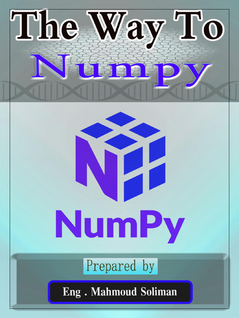 The Way To NumPy | PDF