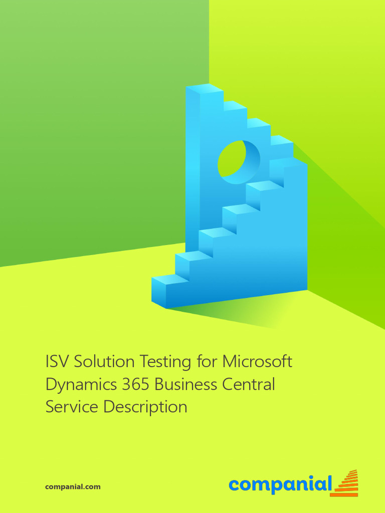 ISV Testing for Dynamics 365 Solutions | PDF | Software Testing ...