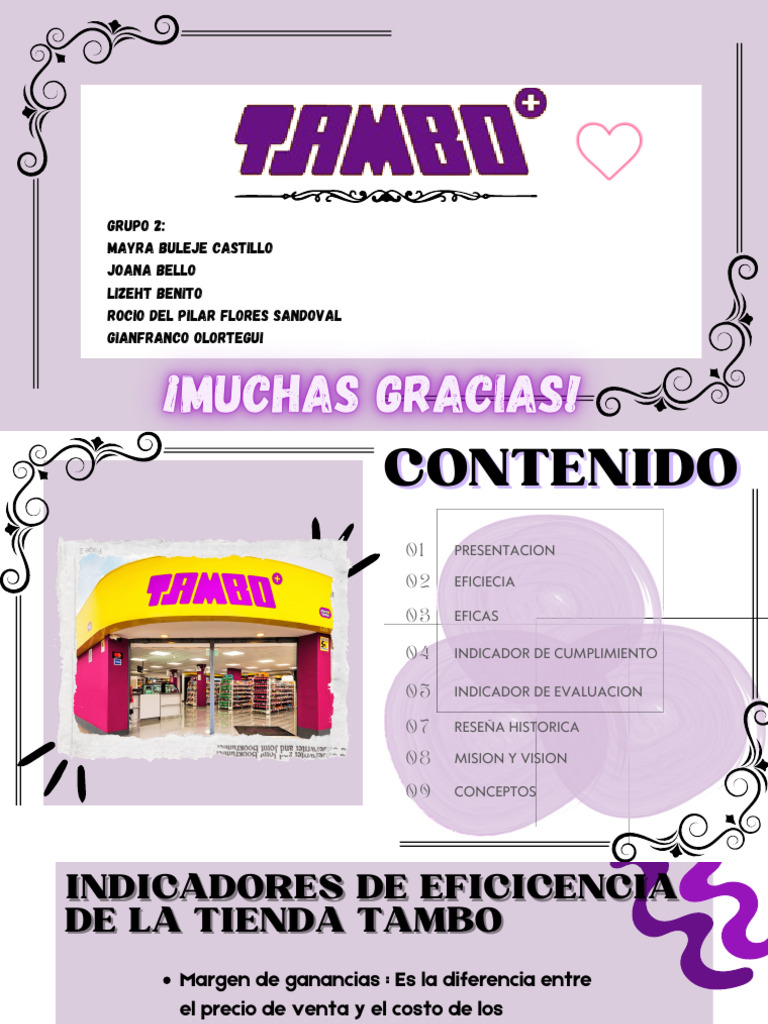 TAMBO | Descargar gratis PDF | Business | Calidad (comercial)