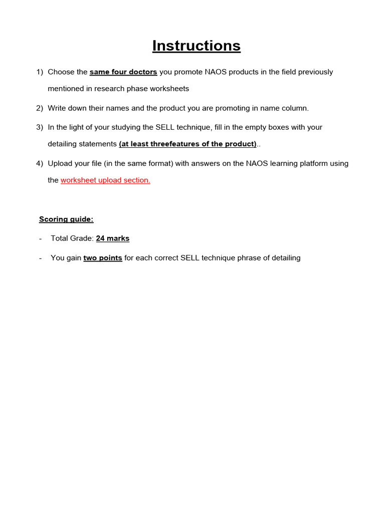Lease Upload Your Features Benefits Worksheet Here | PDF | Cosmetics ...