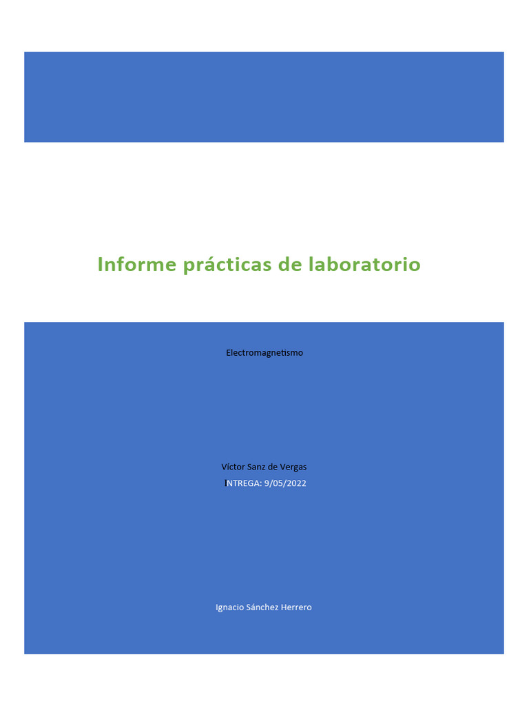 Electro Practicas | PDF | Resistencia Eléctrica y Conductancia | voltaje