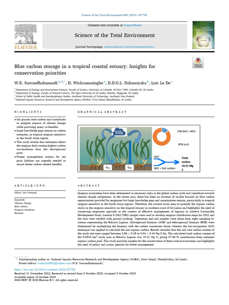 1-s2.0-S004896972306360X-main | PDF | Coast | Earth Sciences