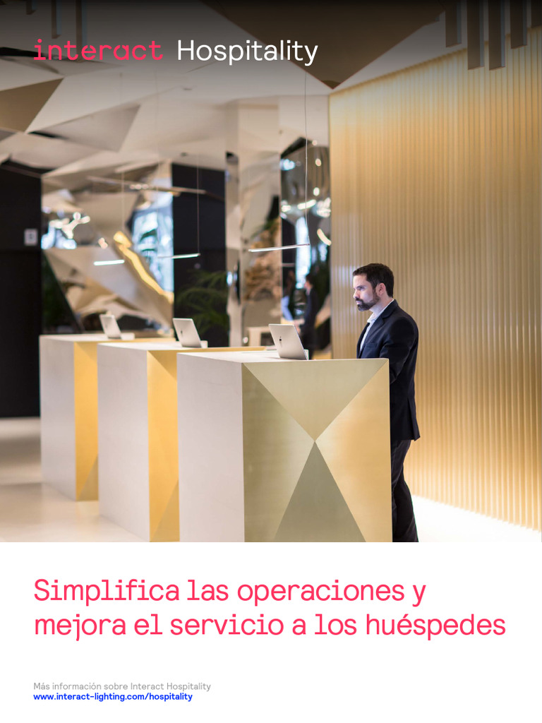 Interact Hospitality Brochure | PDF | Internet de las Cosas | Hotel
