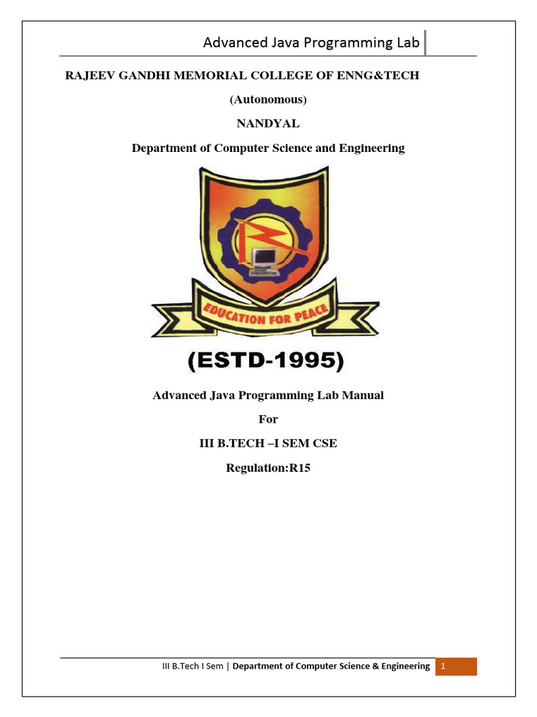 Ajp Lab | PDF | Web Server | Internet & Web