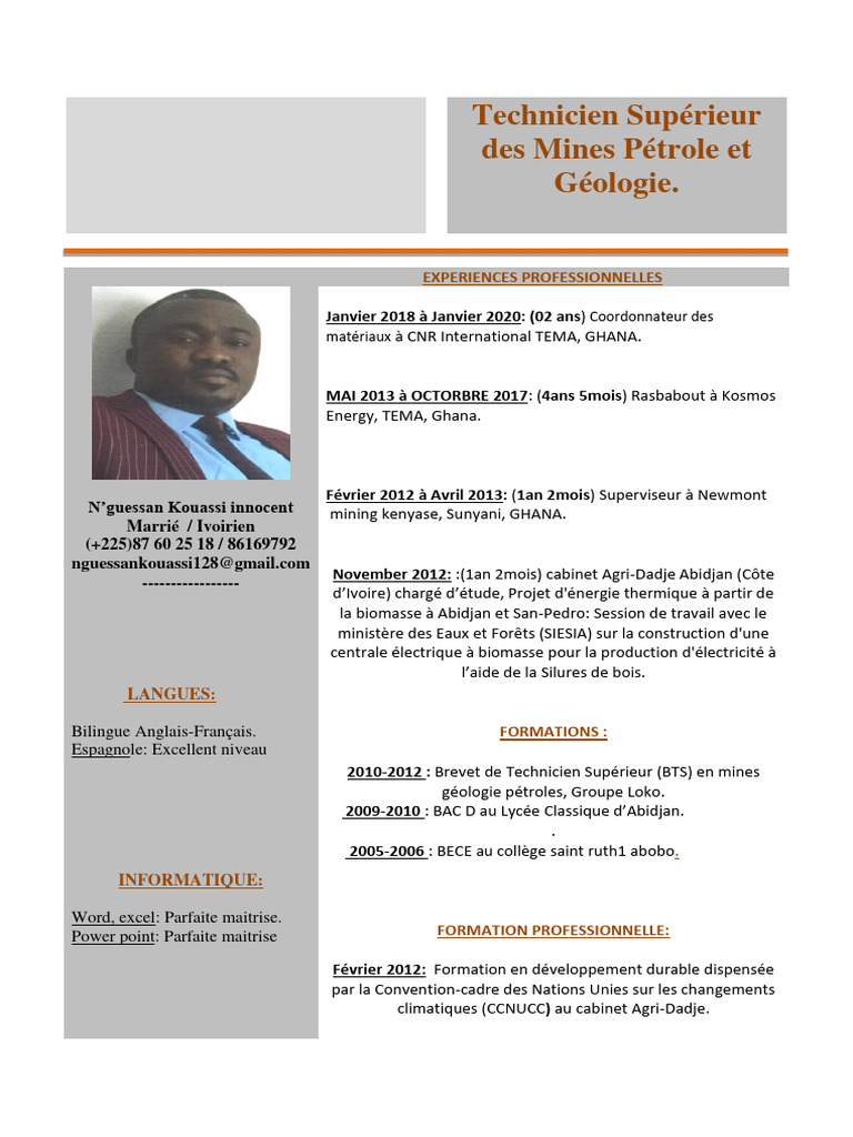 My CV Updated | PDF | La nature