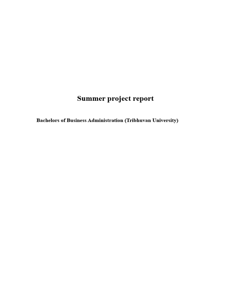 Summer Project Report RM | PDF | Methodology | Social Media