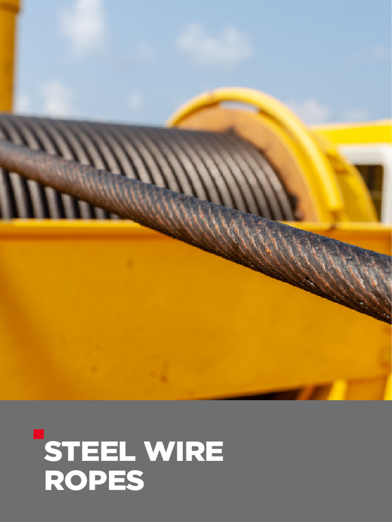 Steel Wire Ropes Tech | PDF | Rope | Wire