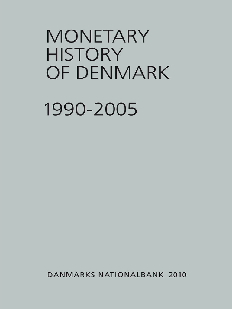 Denmark's Monetary History 1990-2005 | PDF | European Exchange Rate ...