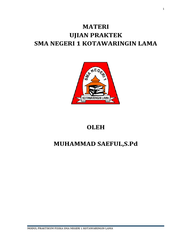 Modul_UJIAN PRAKTEK | PDF