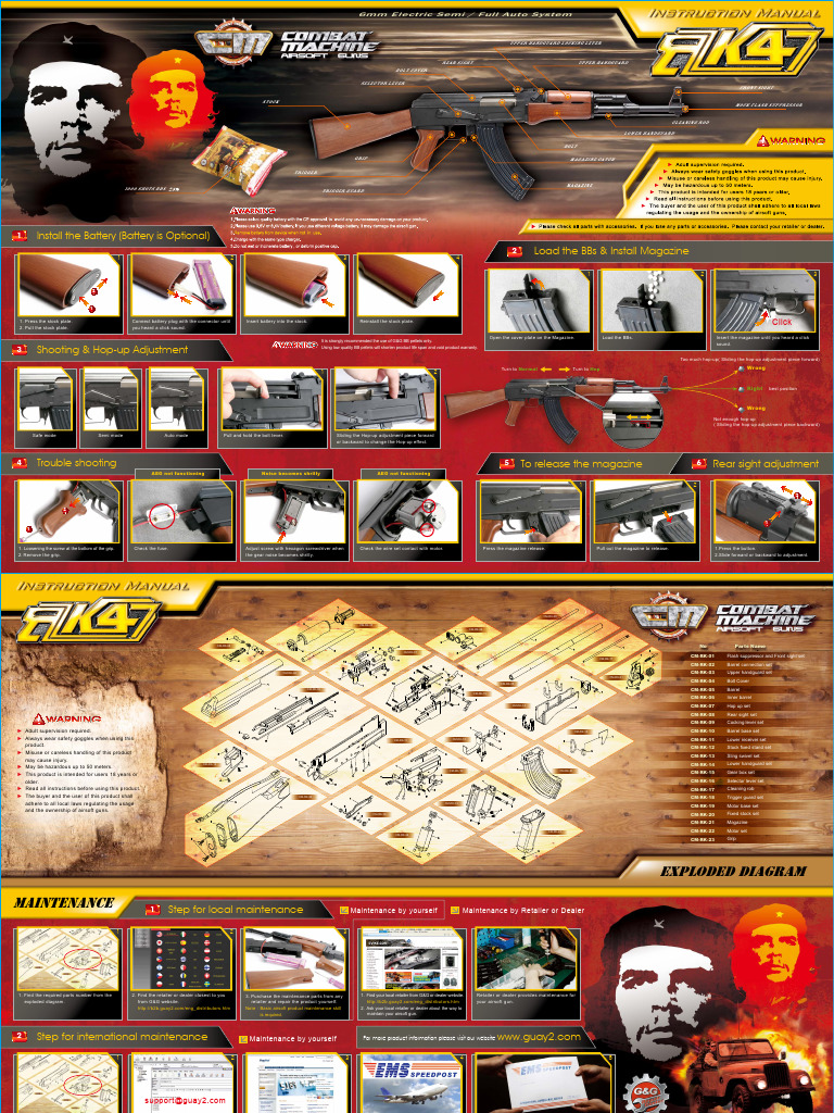 CM RK47 Manual | PDF