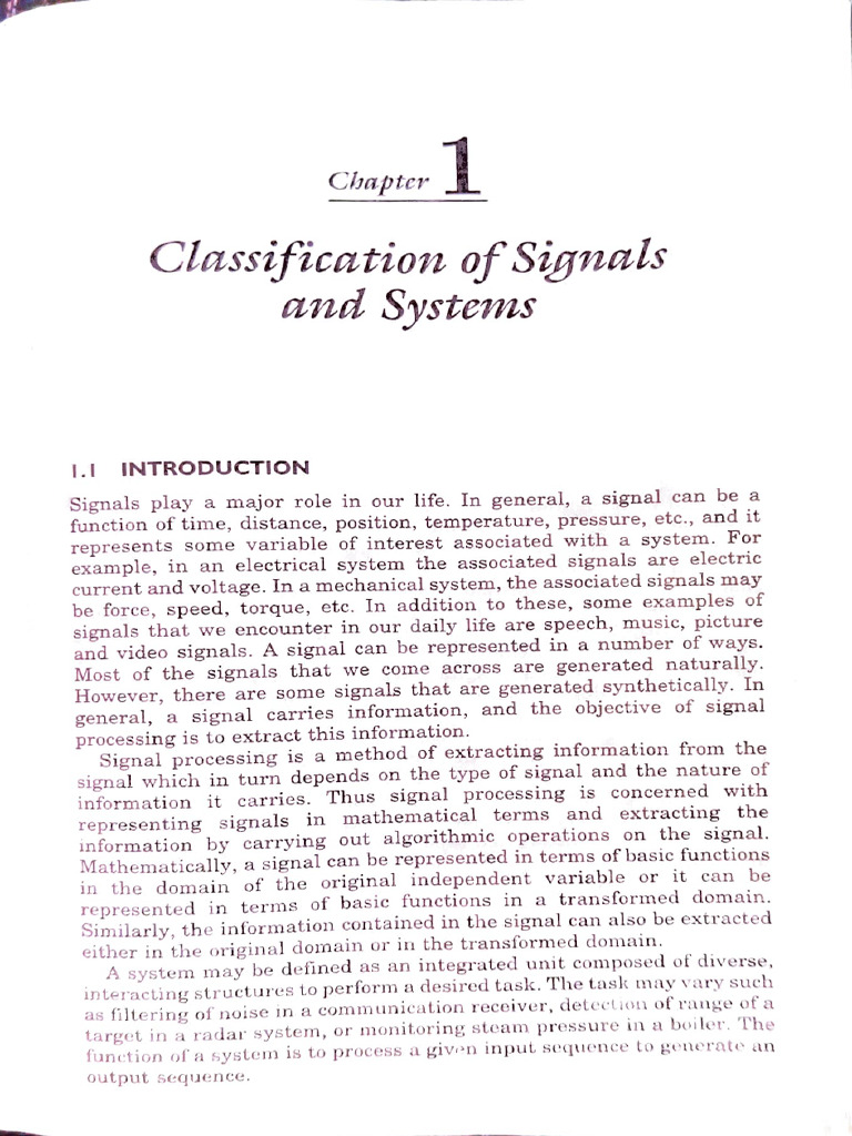 Lti and Classification of Signals | PDF