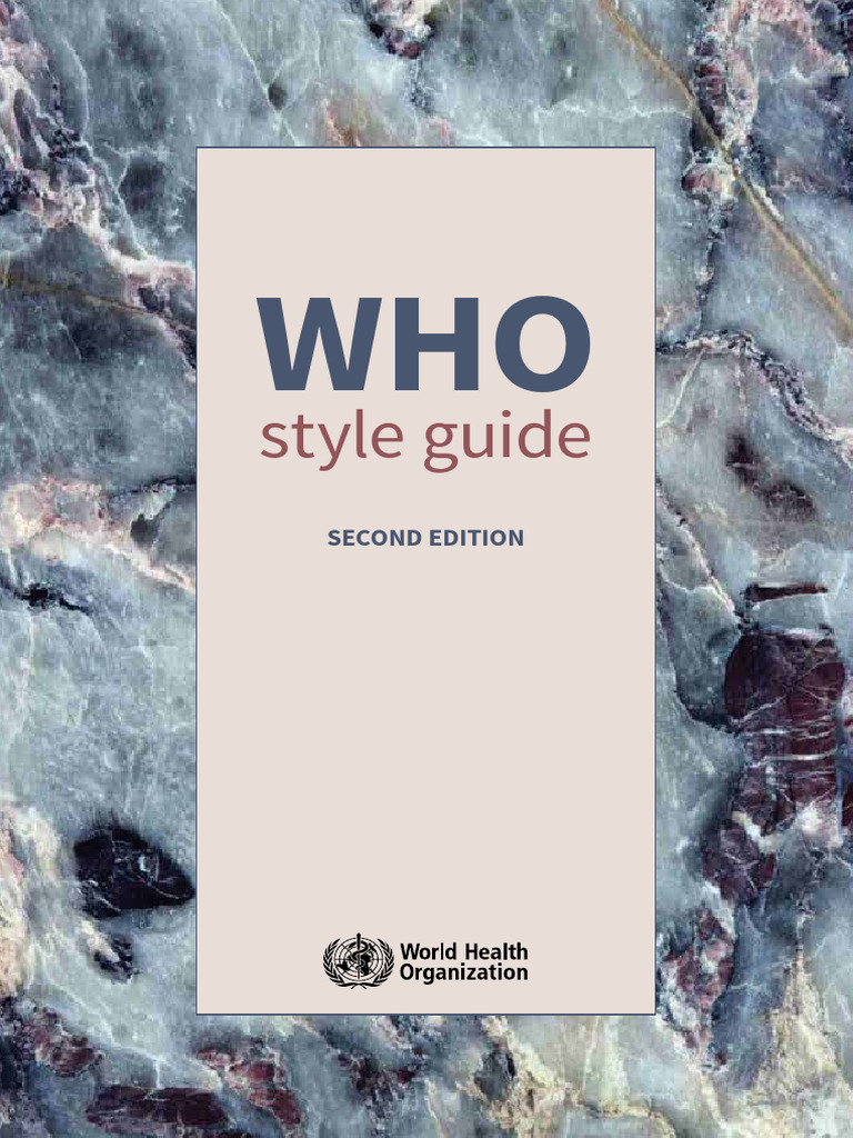 Who Style-Guide | PDF