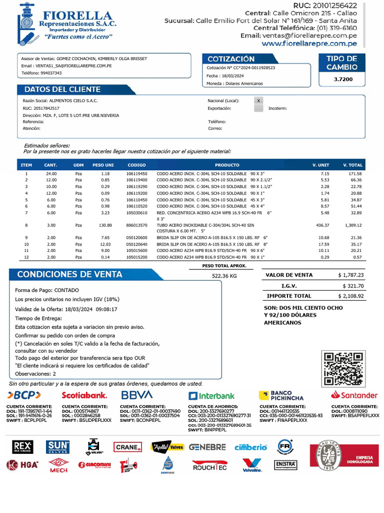 Alimentos Cielo2 | PDF