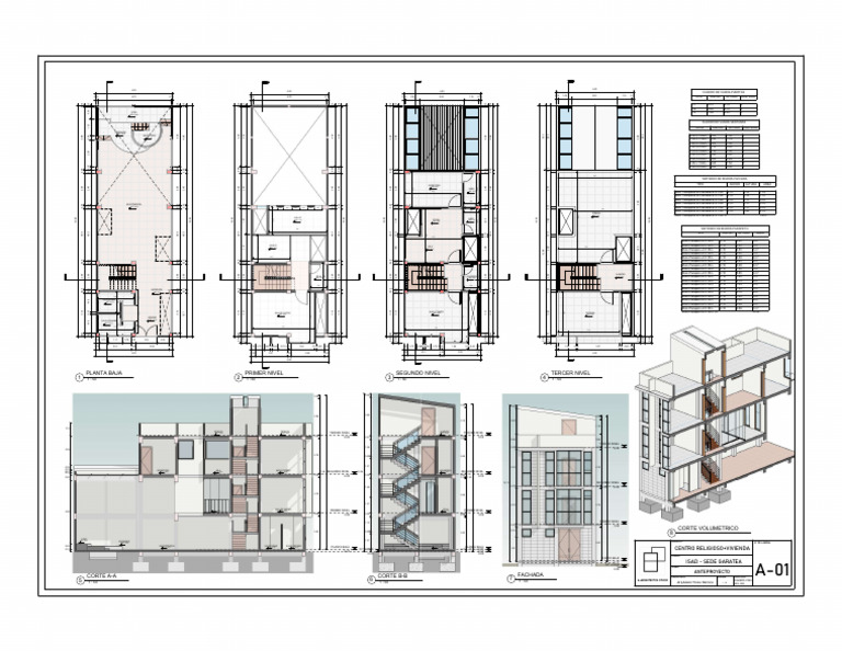000.Planos-AnteProyecto | PDF