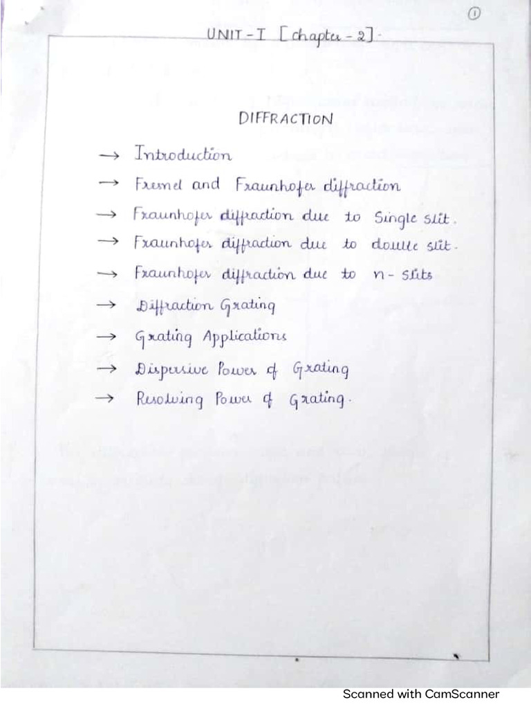 Diffraction Pdf