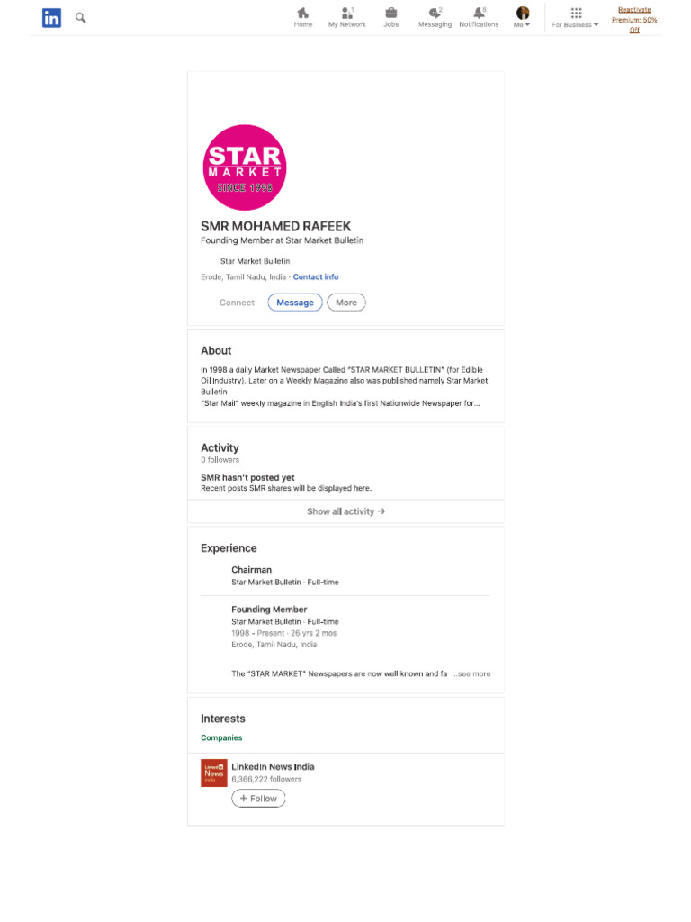 (11) SMR MOHAMED RAFEEK _ LinkedIn[1] | PDF