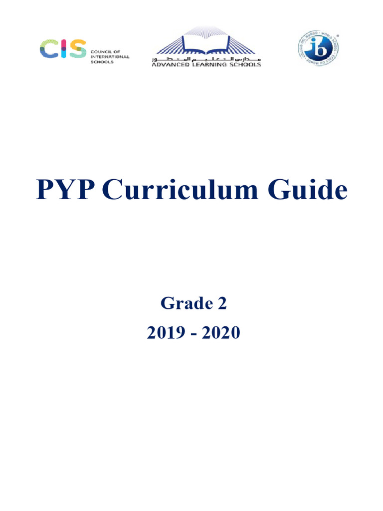 PYP Curriculum Guide Grade 2 | PDF