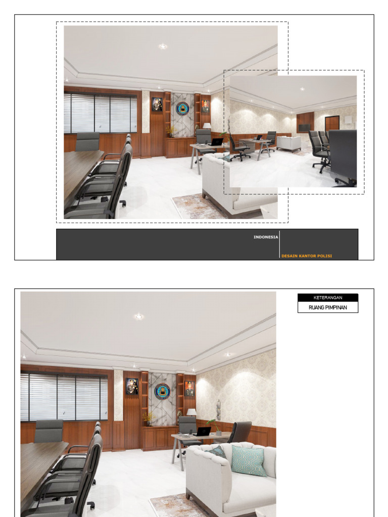Desain Kantor Polisi-Layout | PDF