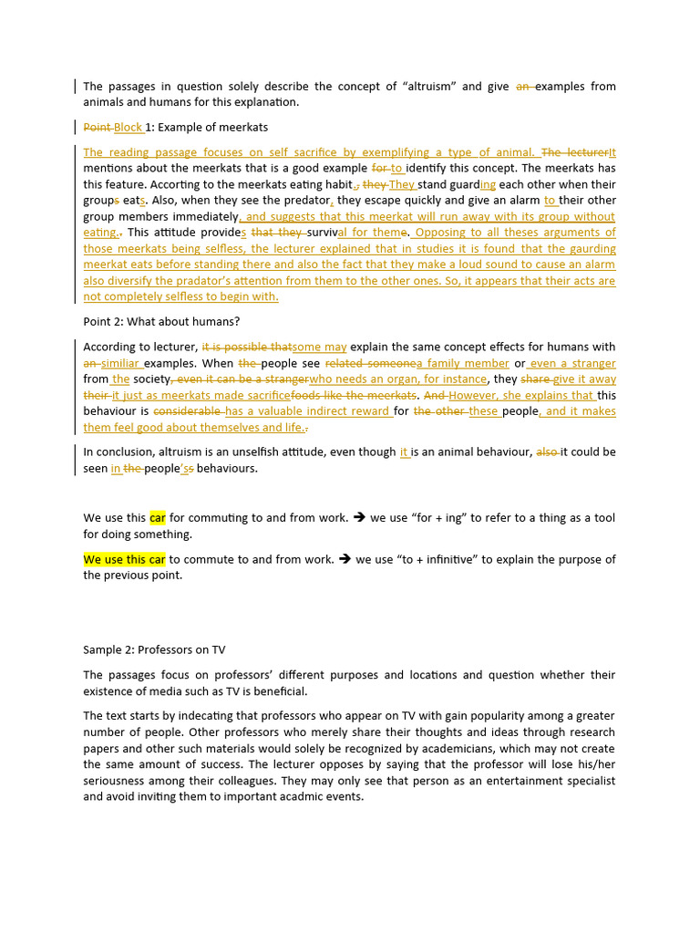 Writing Altruism | PDF | Altruism | Meerkat