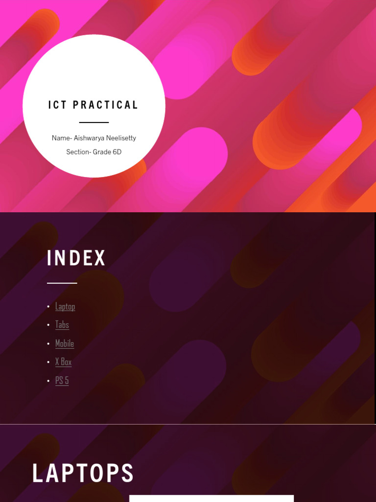 ICT Practical for 5th grade IGCSE | PDF