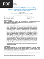 IPO Conceptual Framework | PDF | Teaching Method | Educational Assessment