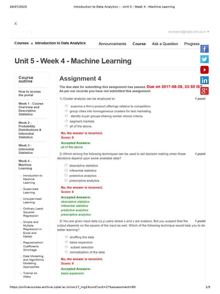 Noc17-Mg24 Week 04 Assignment 01 | PDF