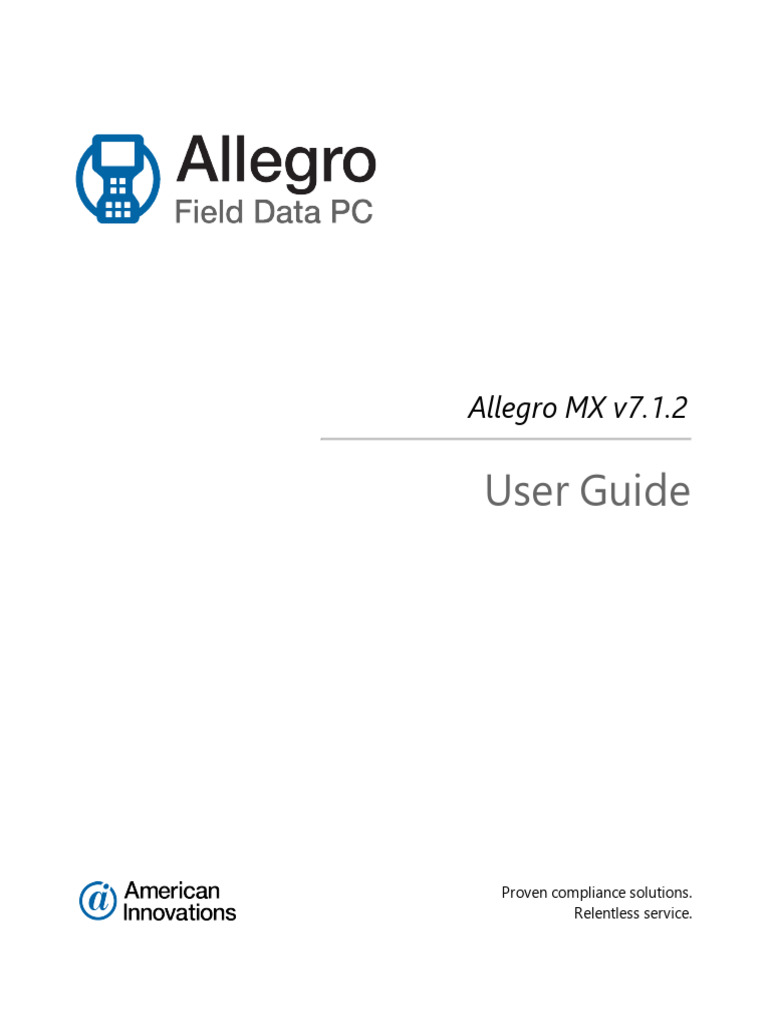 AllegroMX UserGuide | PDF | Icon (Computing) | Personal Computers