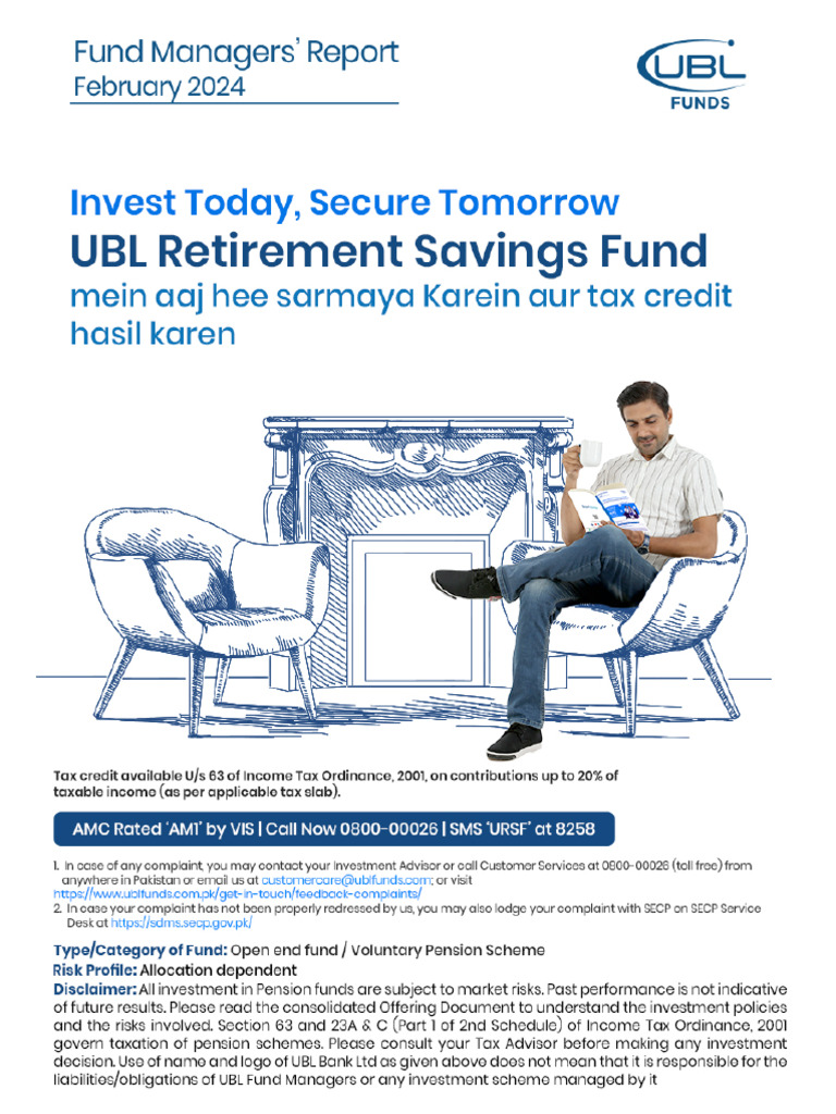 UBL Fund Managers Report - Feb 2024 | PDF | Investment Fund | Investing