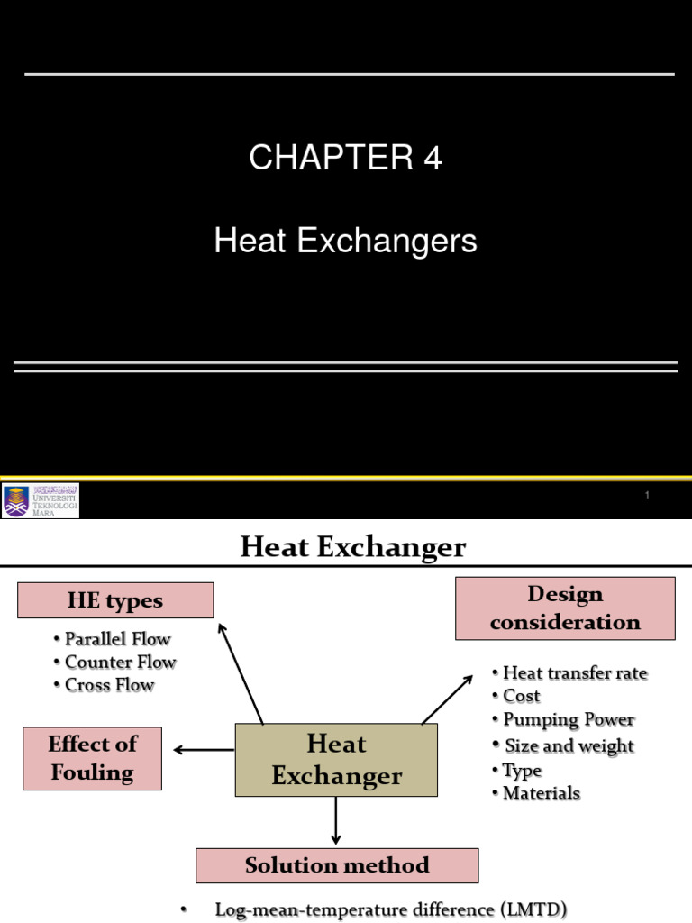 Chapter 4 Heat Exchanger | PDF | Heat Exchanger | Heat Transfer