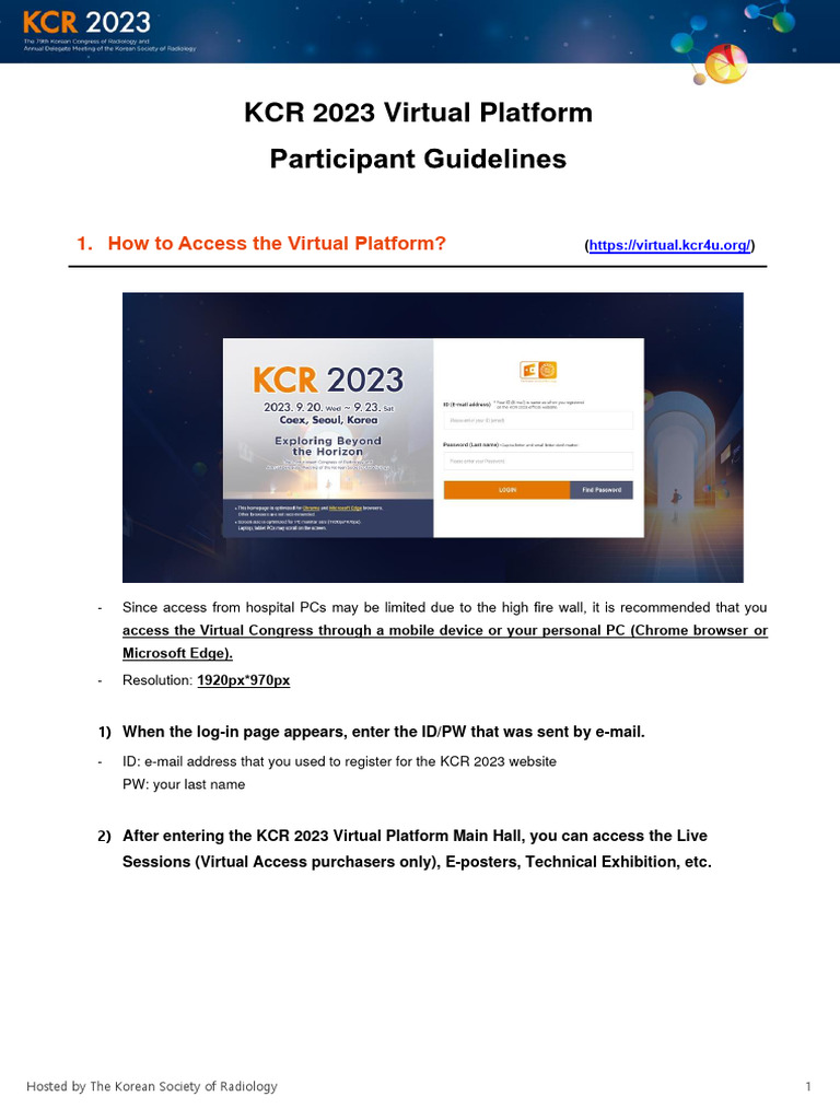 KCR 2023 - Guideline - Eng | PDF | Qr Code | Software
