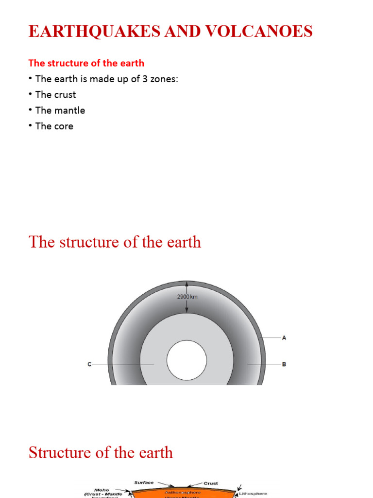 Earthquakes and Volcanoes | PDF | Plate Tectonics | Volcano